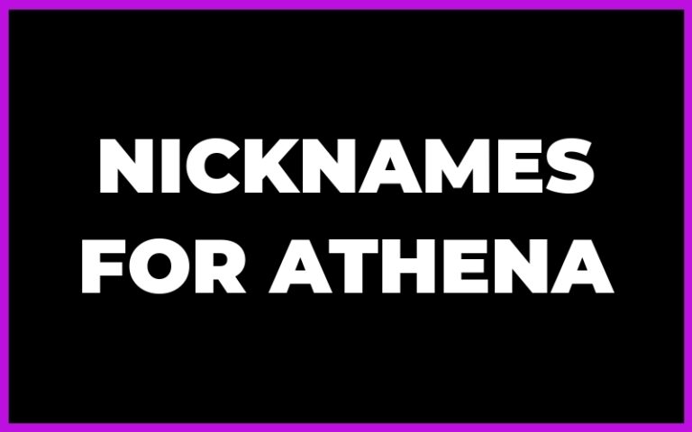 150+ Nicknames For Athena (Popular, Creative, Funny & Unique) - Very ...