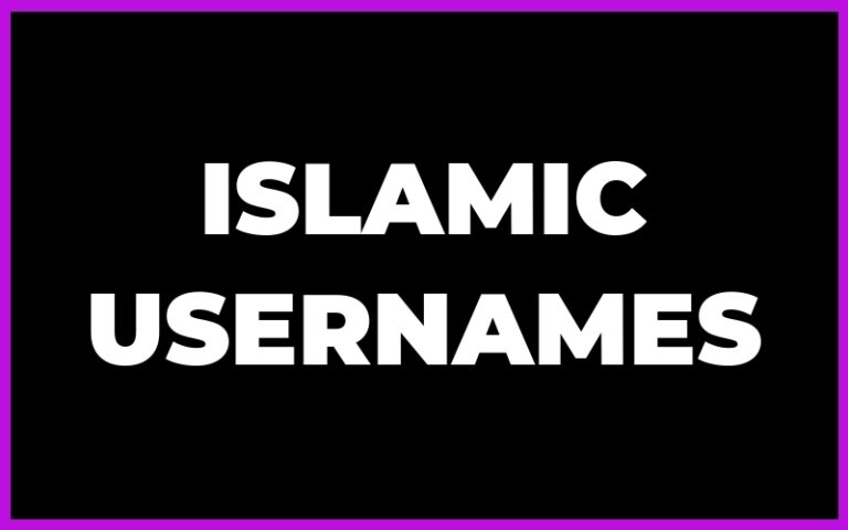 150+ Islamic Usernames (Popular, Creative, Funny & Unique) - Very ...