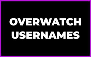 150+ Overwatch Usernames (Popular, Creative, Funny & Unique) - Very ...