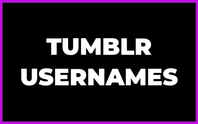150+ Tumblr Usernames (Popular, Creative, Funny & Unique) - Very ...