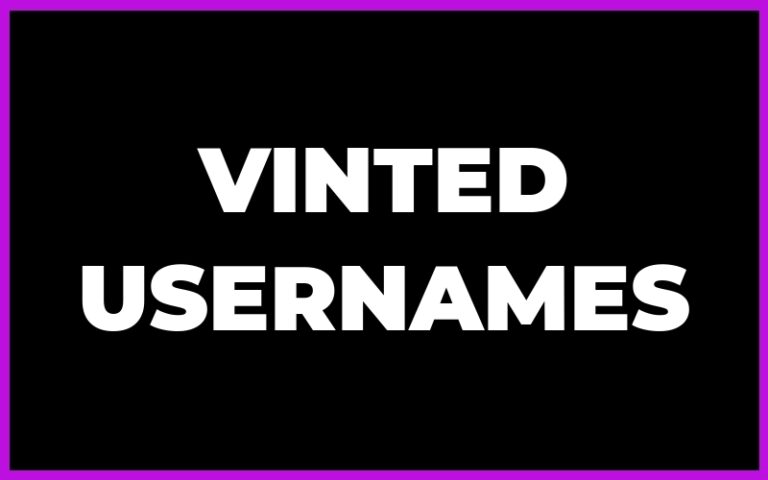 150+ Vinted Usernames (Popular, Creative, Funny & Unique) - Very ...